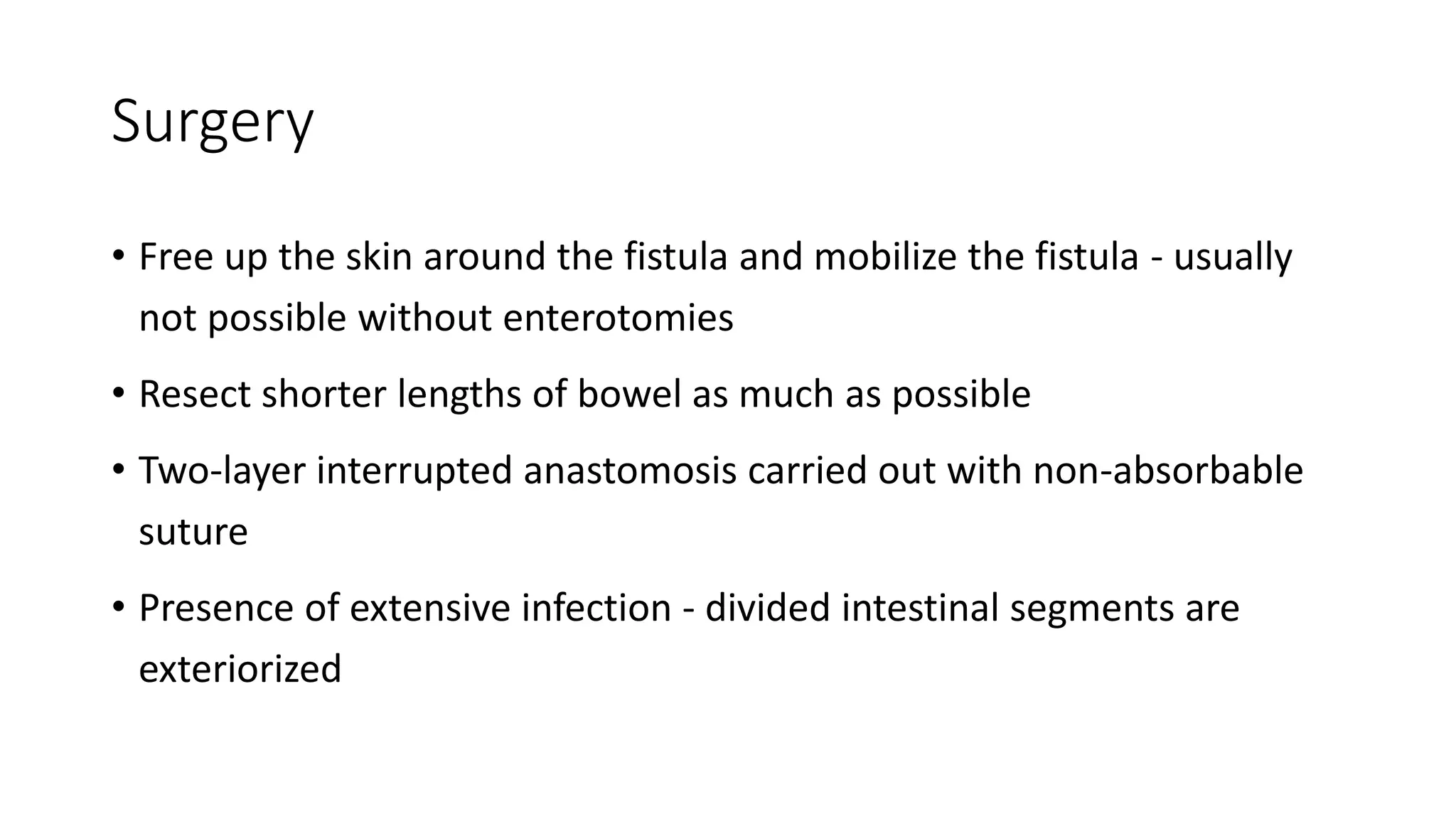 Intestinal Fistula | PPTX