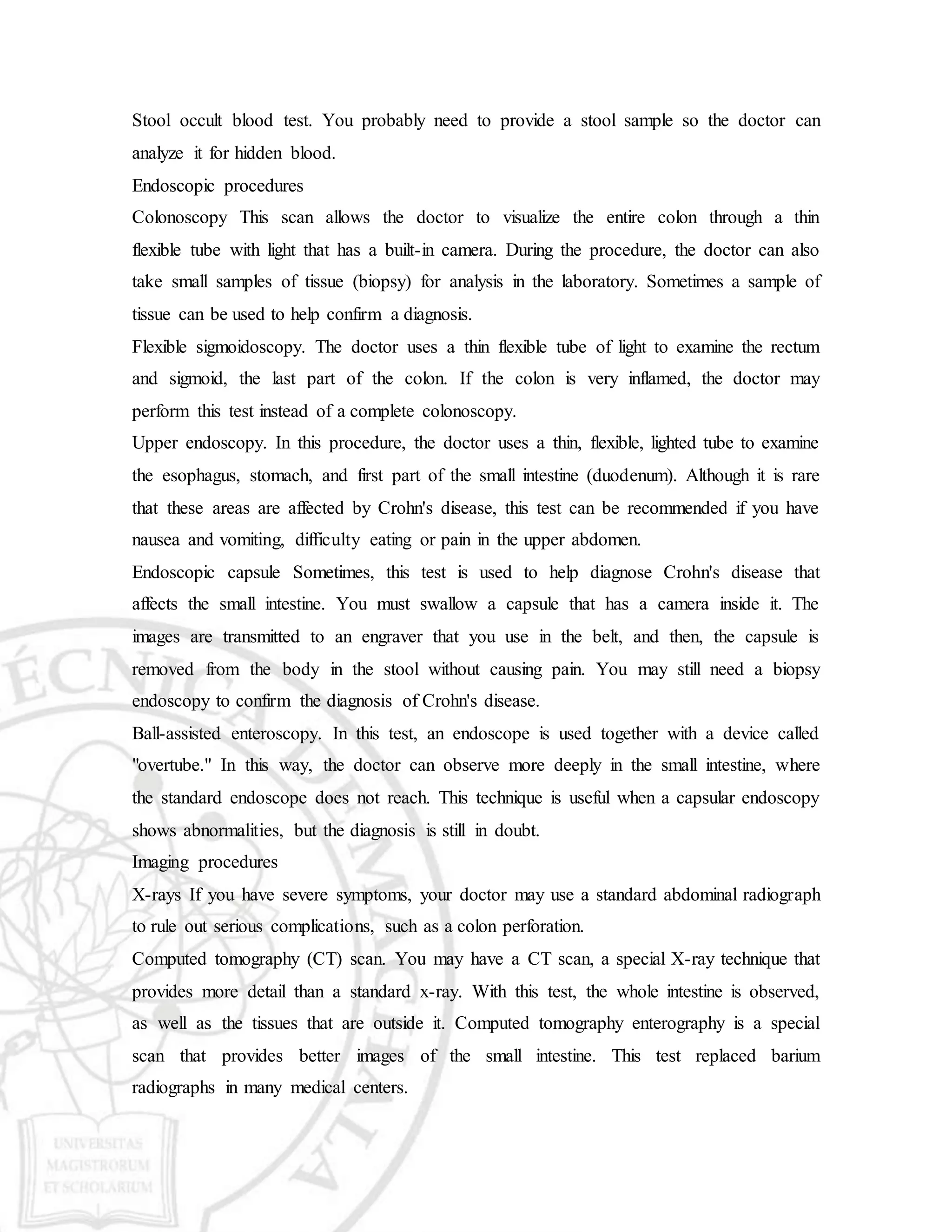 Intestinal inflammatory disease | PDF