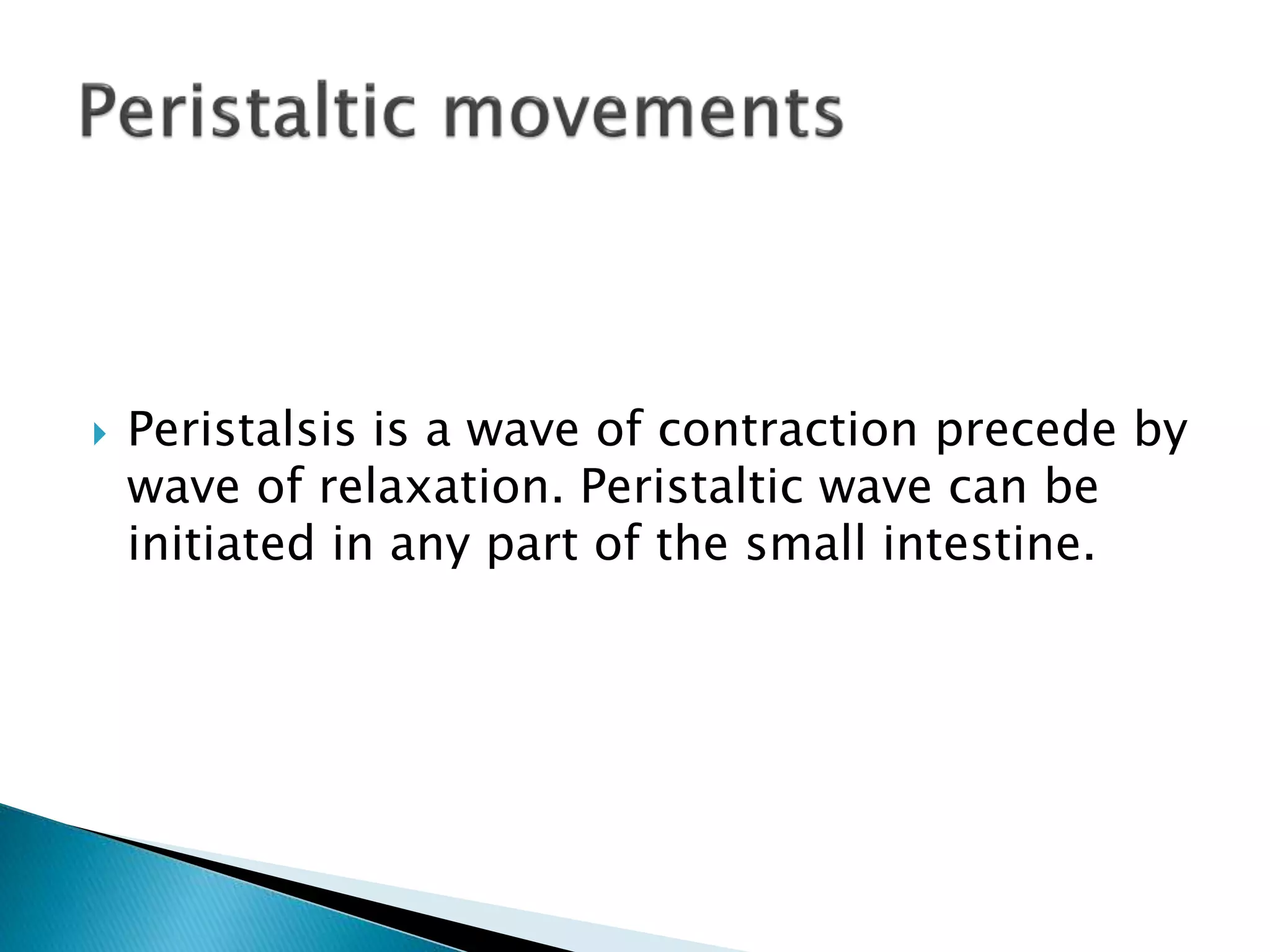 Intestinal movements- Dr Prafull Turerao. | PPTX