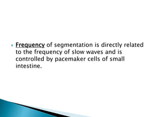 Intestinal movements- Dr Prafull Turerao. | PPTX
