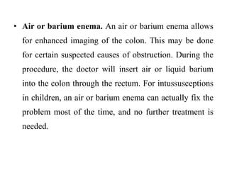 Intestinal Obstruction | PPTX