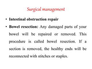 Intestinal Obstruction | PPTX
