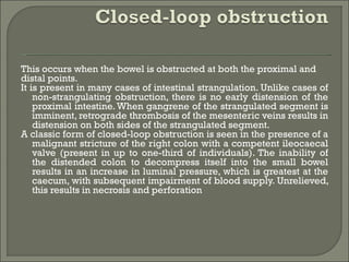 Intestinal obstruction | PPT