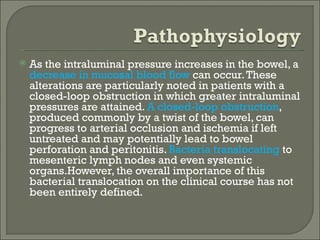 Intestinal obstruction | PPT