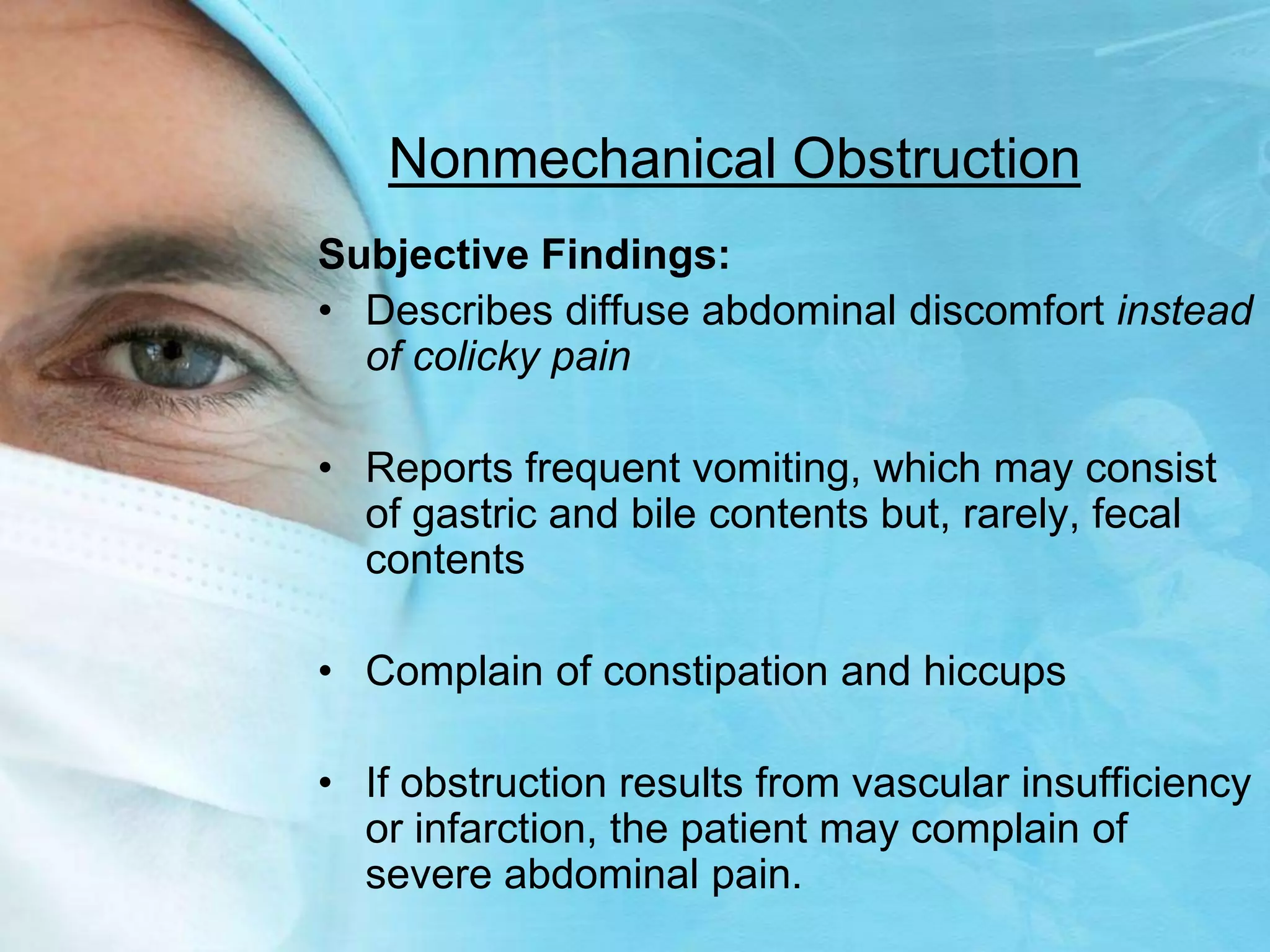 Intestinal Obstruction | PPTX