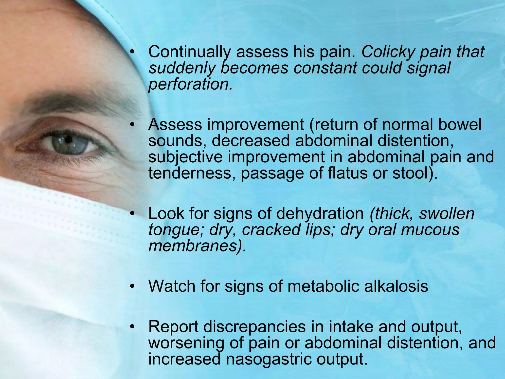 Intestinal Obstruction | PPTX