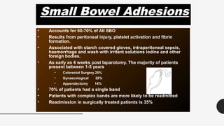 small intestinal obstruction | PPT