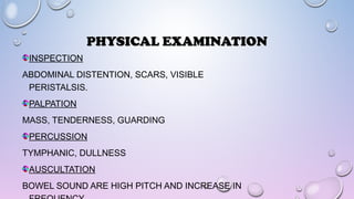 Intestinal obstruction | PPT