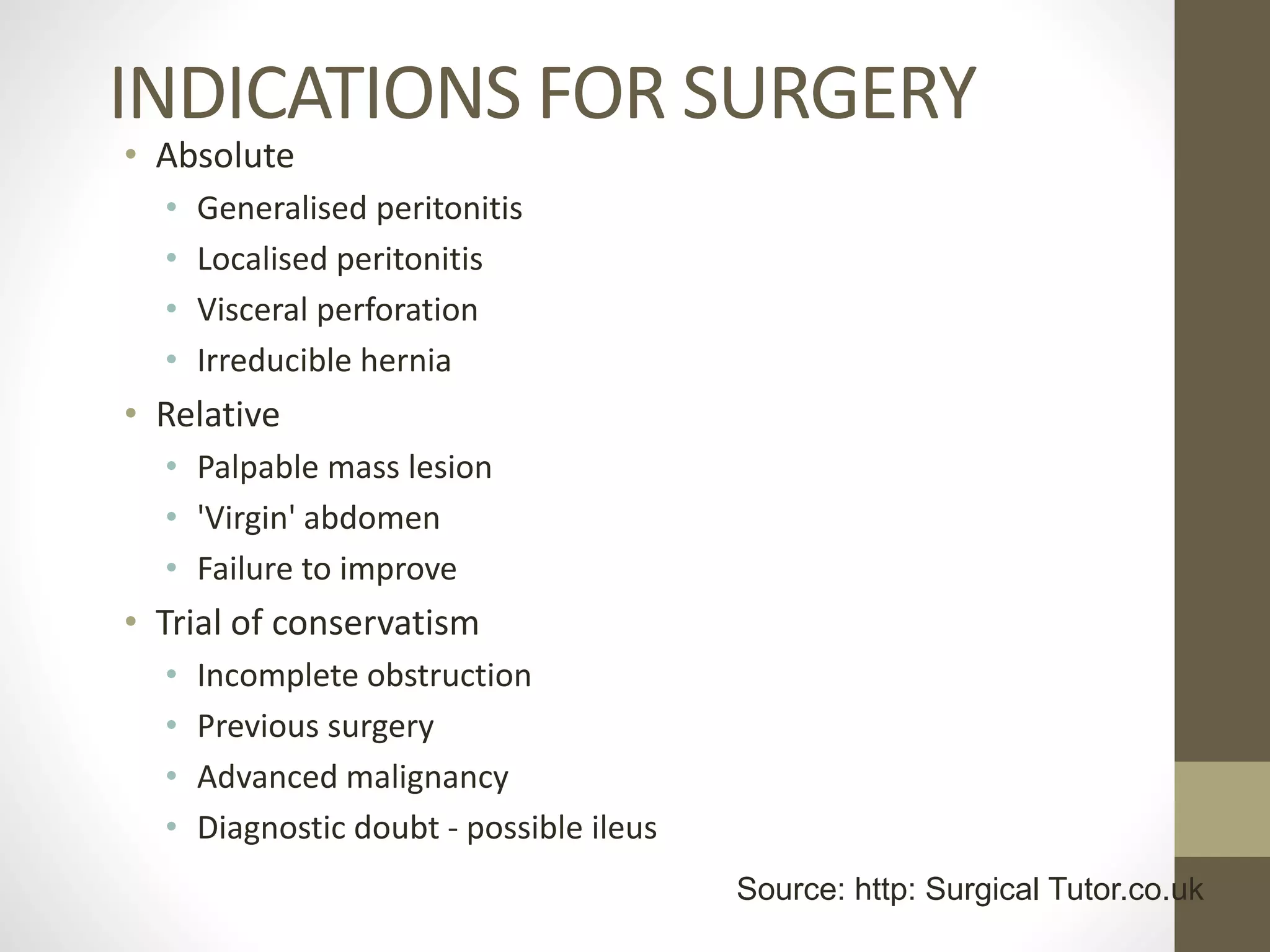 Intestinal obstruction by Dr.Usman Haqqani | PPTX