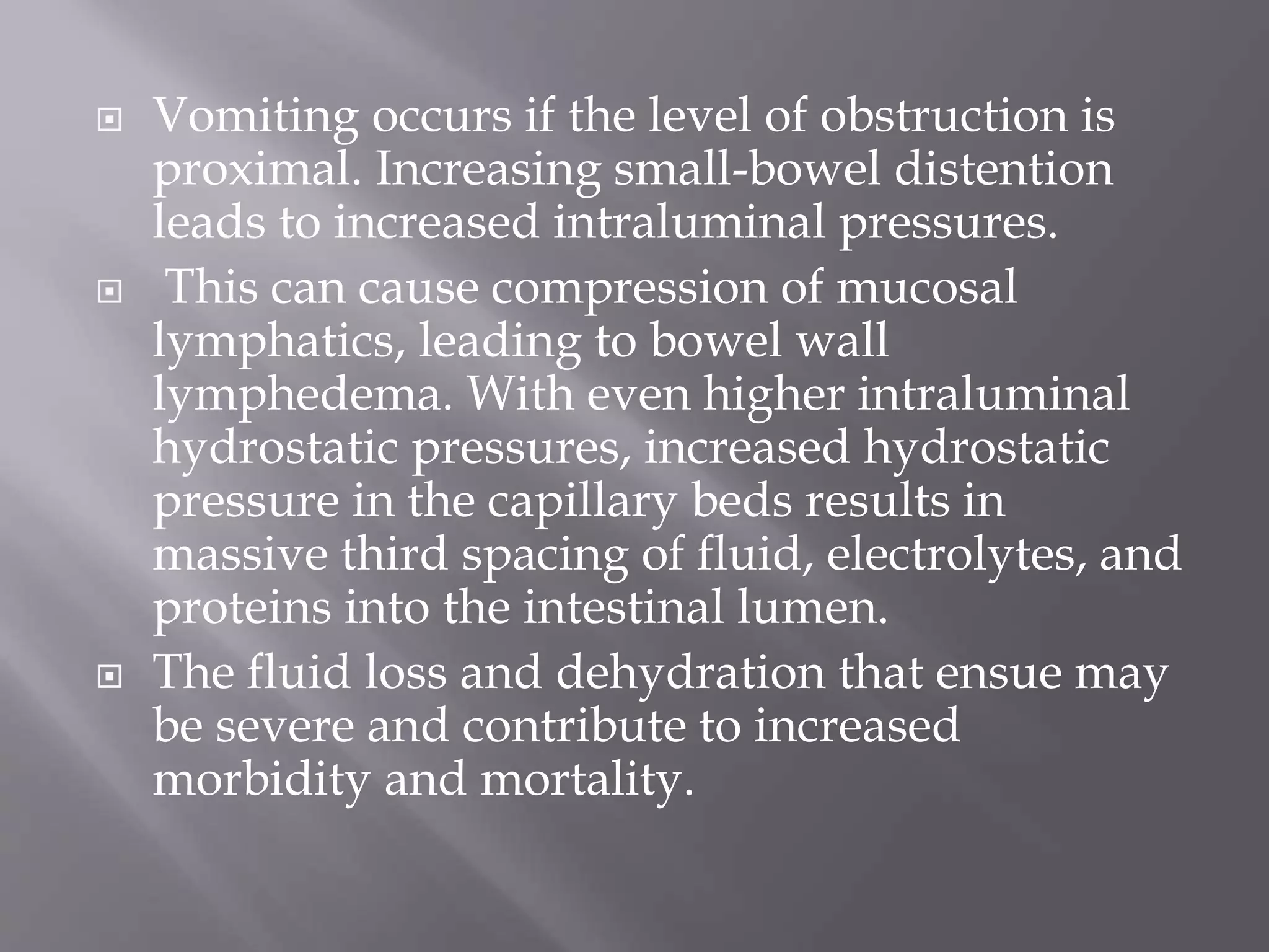 Intestinal obstruction | PPTX