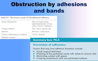 Intestinal obstruction | PPTX