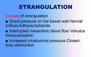 Intestinal obstruction | PPT