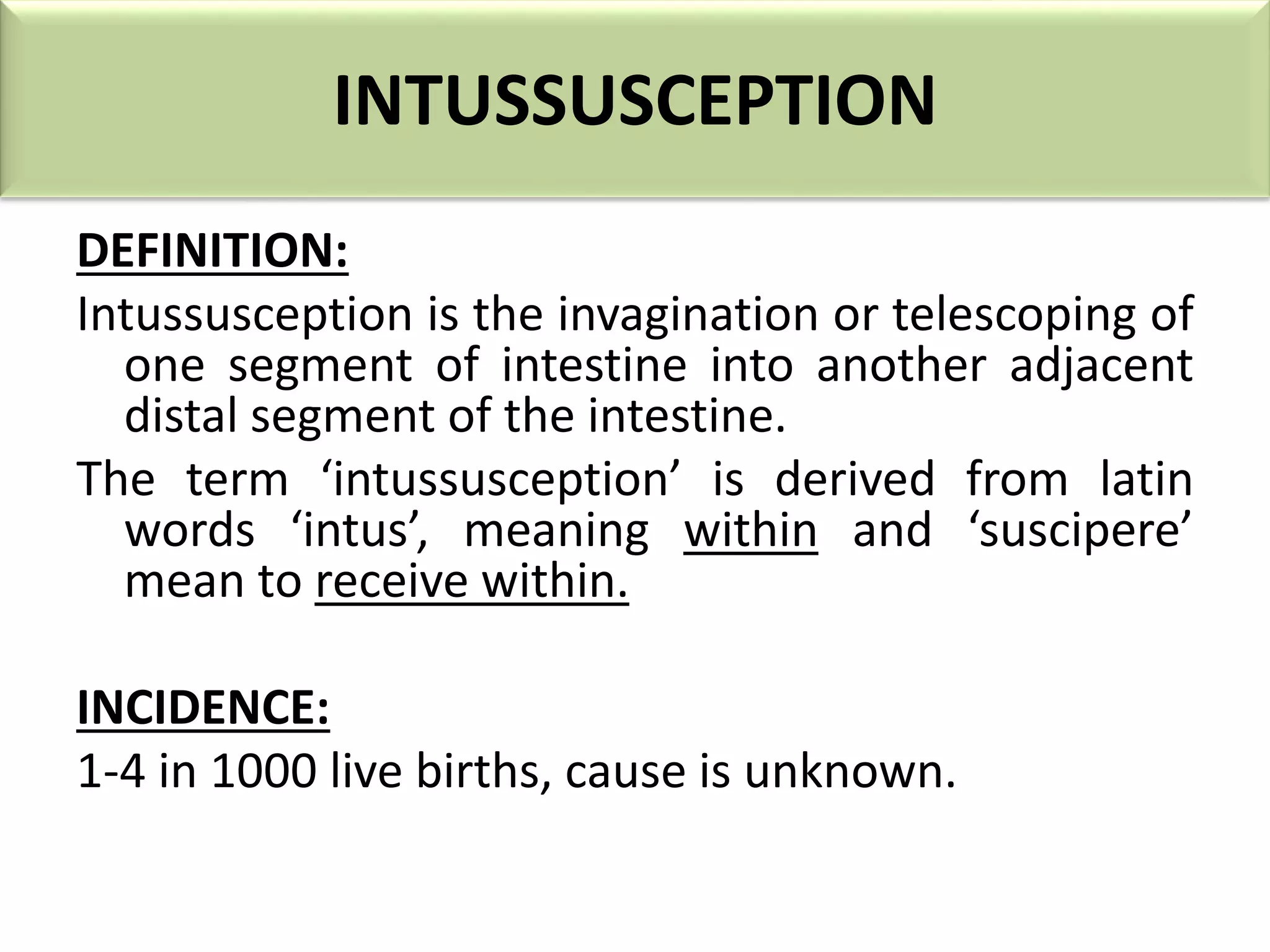 Intestinal obstruction | PPTX