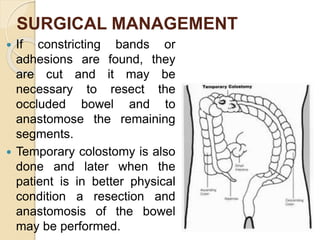 Intestinal obstruction with Nursing Management | PPTX