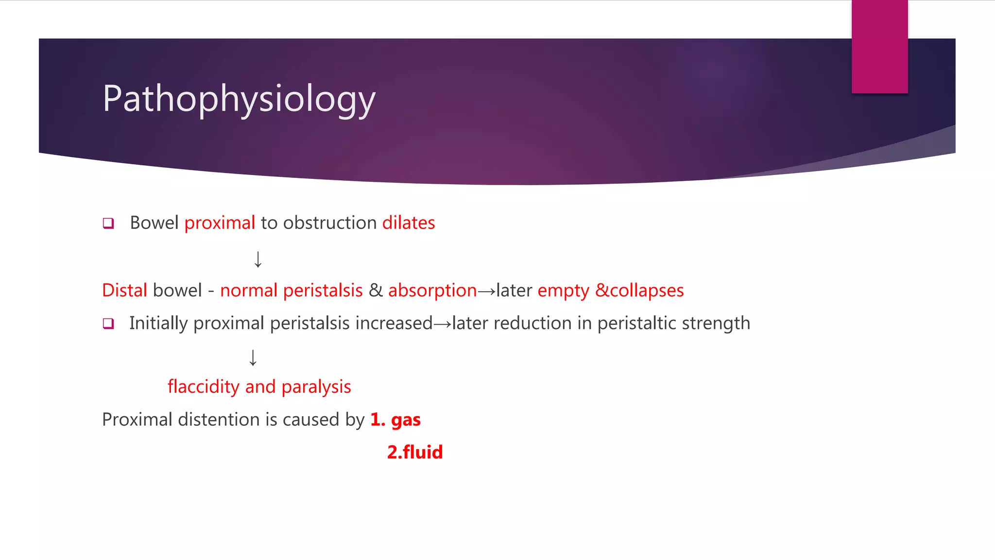 Intestinal obstruction | PPTX