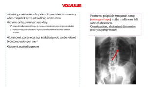 Intestinal obstruction | PPTX