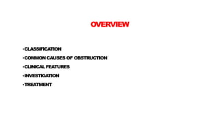 Intestinal obstruction | PPTX
