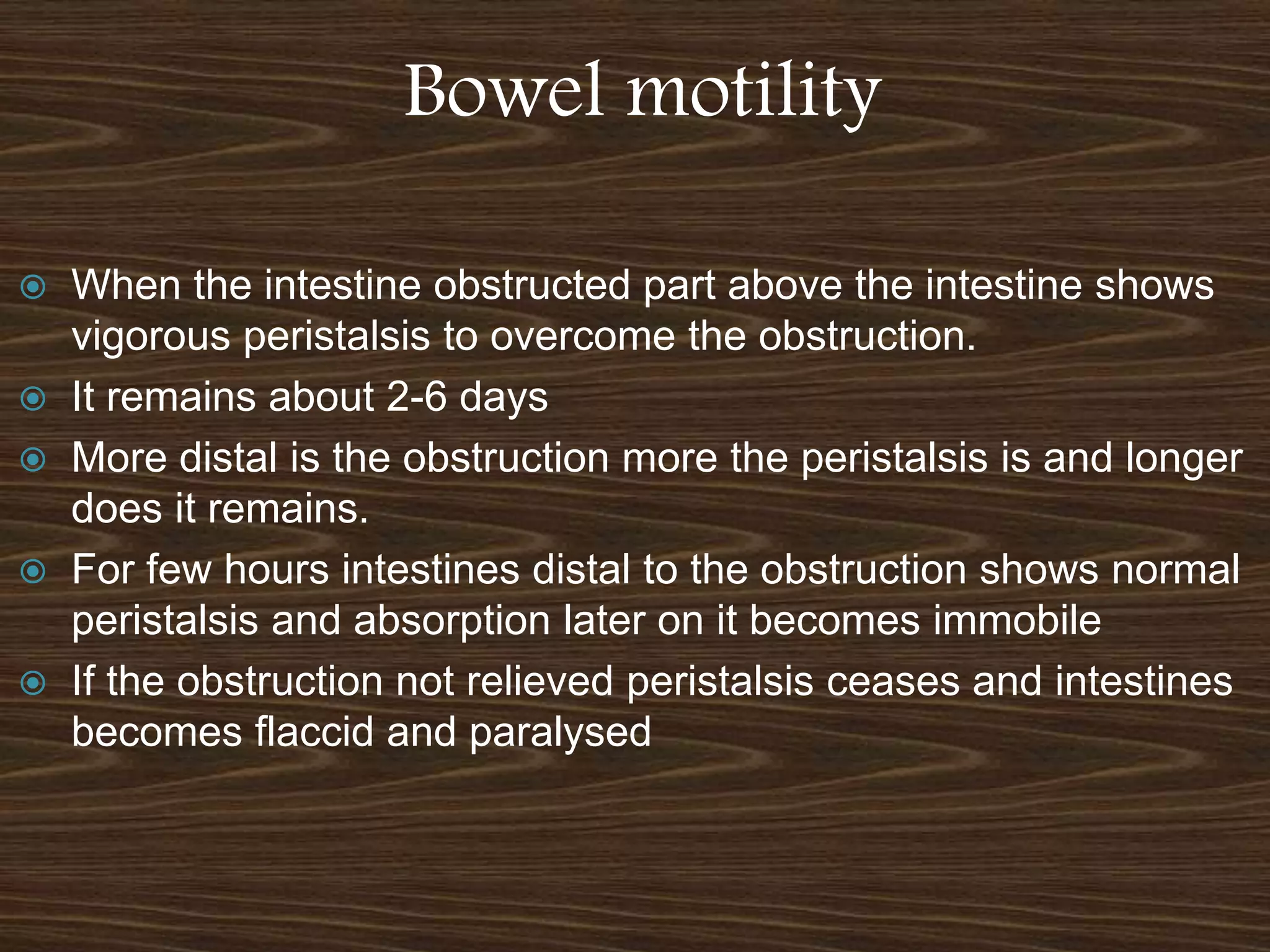 Intestinal obstruction | PPTX