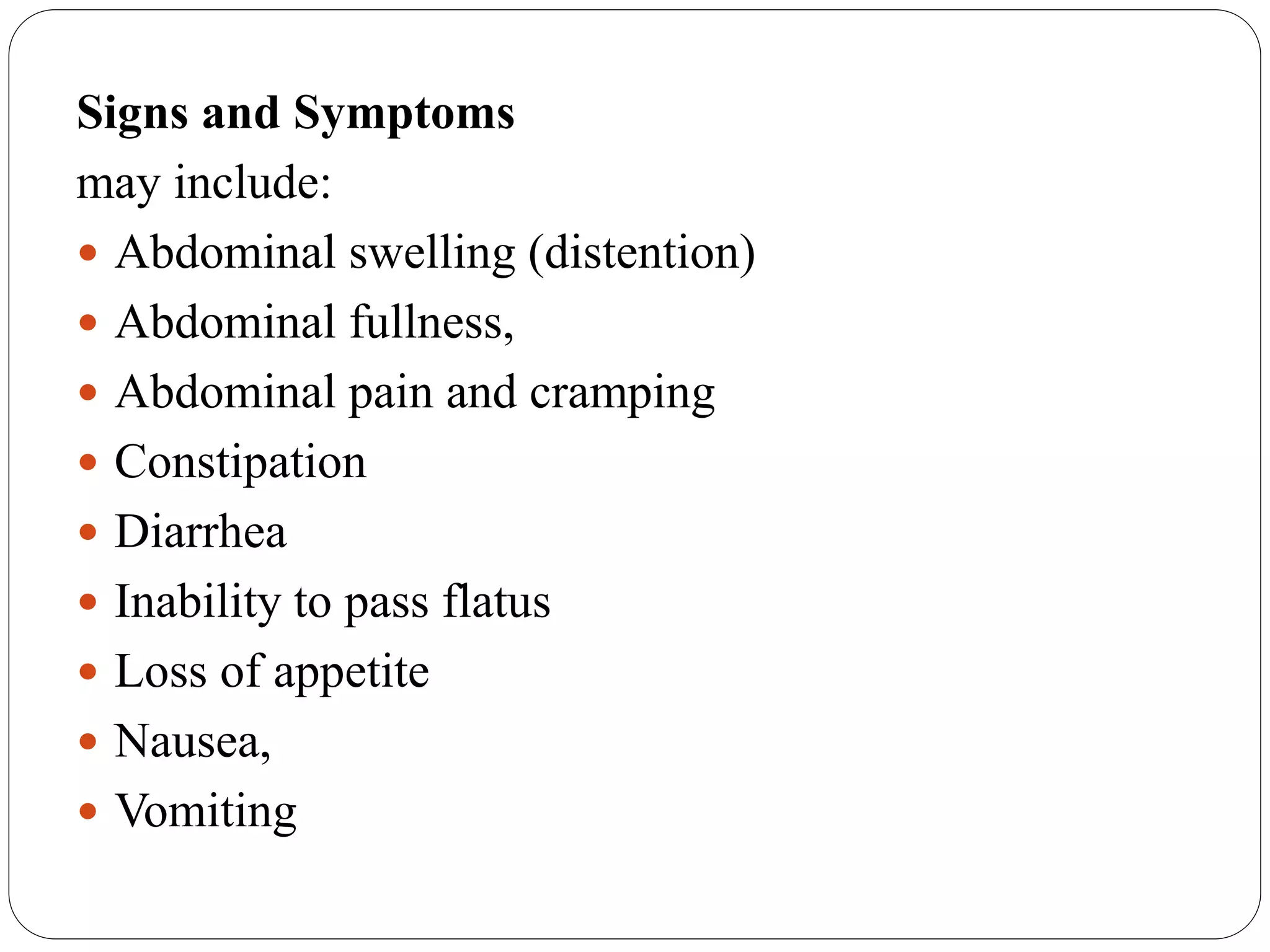 Intestinal obstruction | PPTX