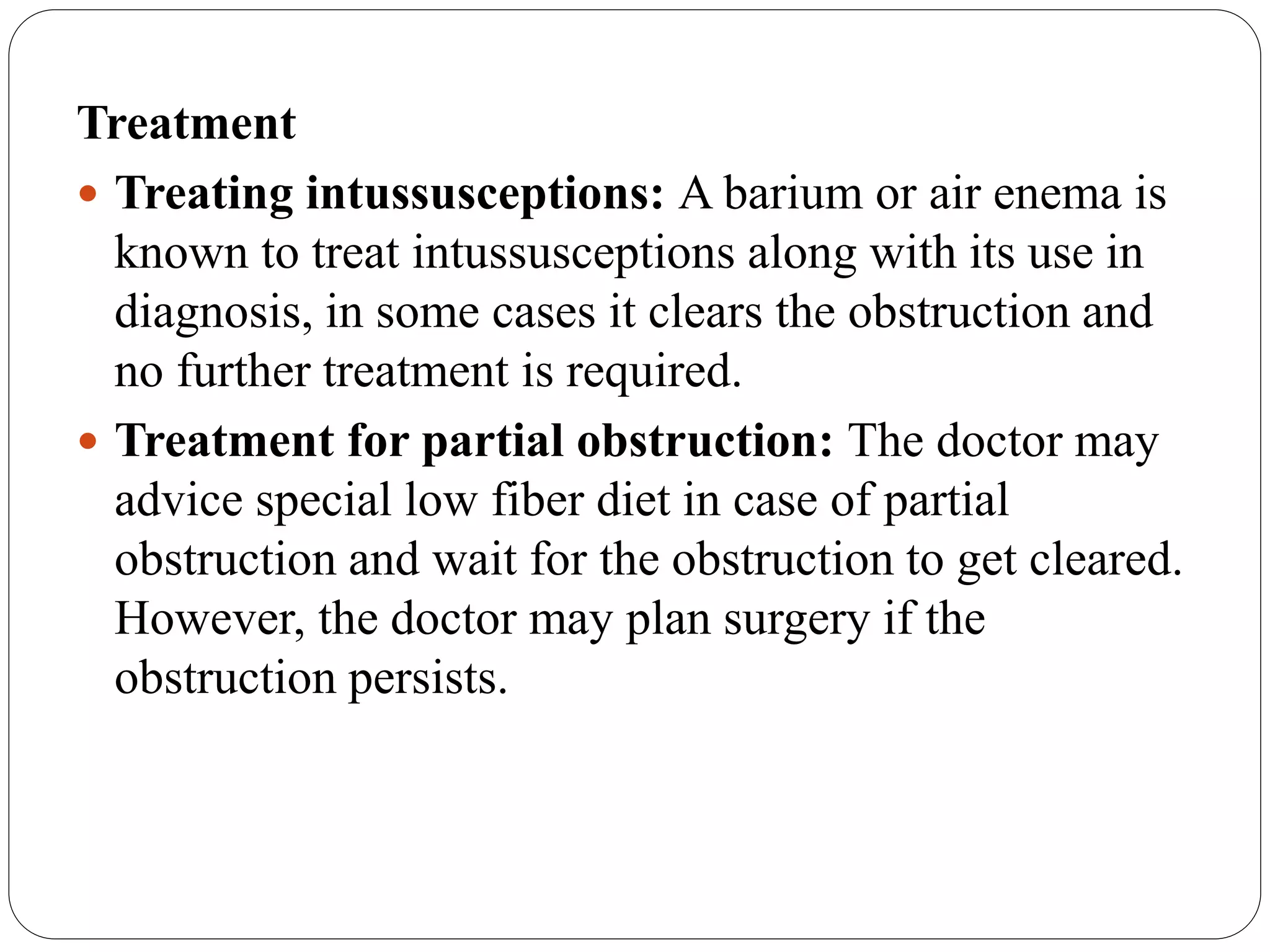 Intestinal obstruction | PPTX