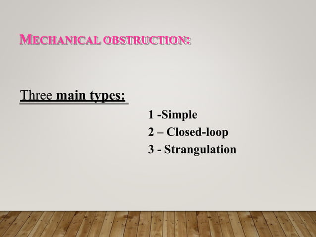 Intestinal obstruction | PDF