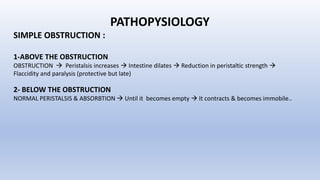 Intestinal obstruction by Dr. Nitin Alapure | PPTX