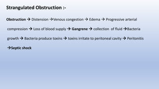 Intestinal obstruction by Dr. Nitin Alapure | PPTX