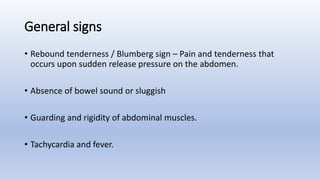 Intestinal obstruction by Dr. Nitin Alapure | PPTX