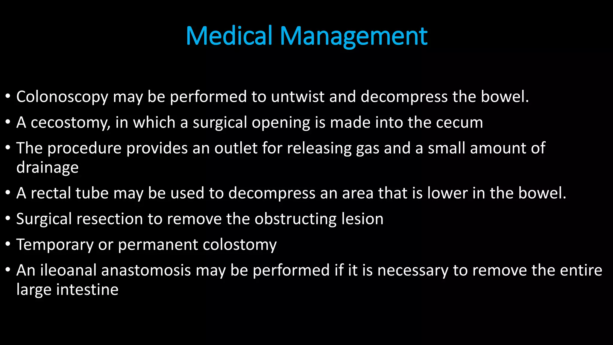 Intestinal obstruction | PPTX