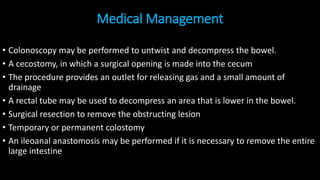 Intestinal obstruction | PPTX