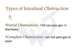 Intestinal obstruction Pathology | PPT