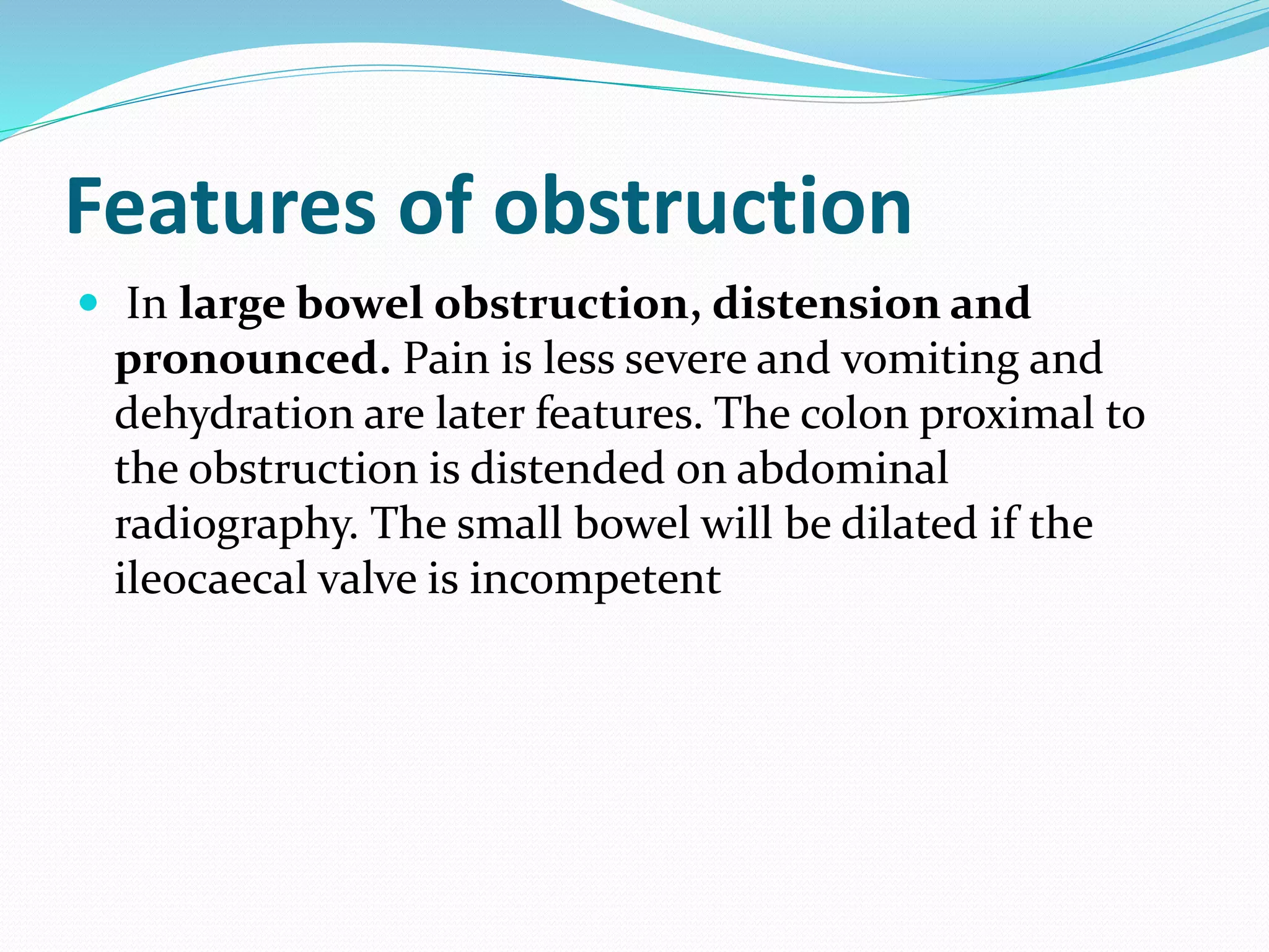 Intestinal obstruction | PPT