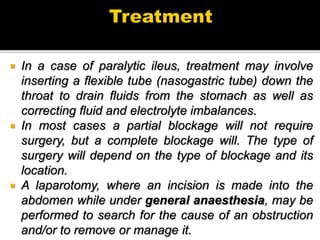 Intestinal Obstruction | PPT | Digestive Disorders | Diseases and ...