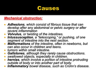 Intestinal Obstruction | PPT