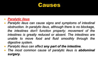 Intestinal Obstruction | PPT