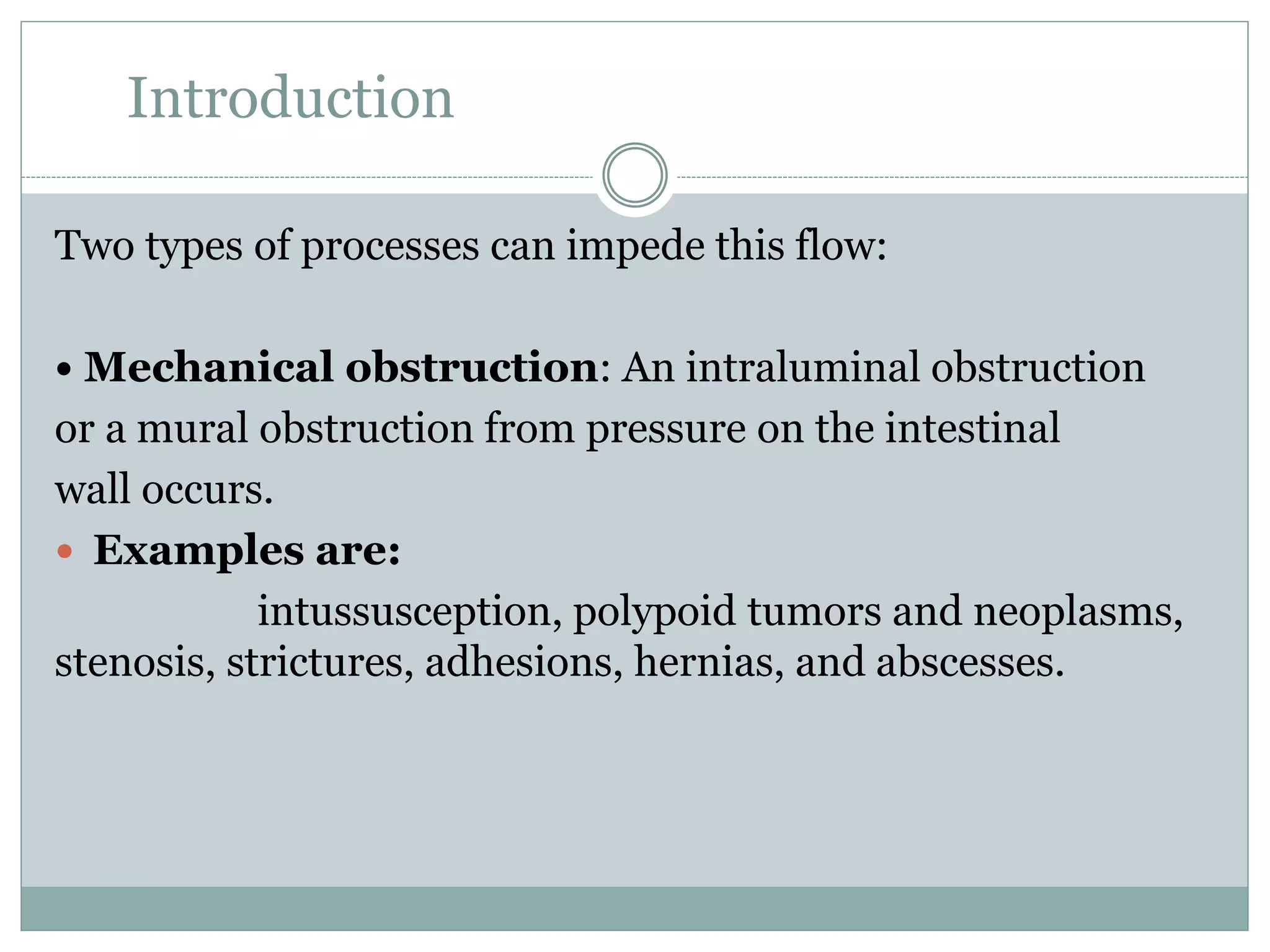 Intestinal obstruction | PPTX