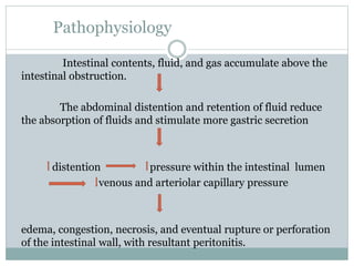 Intestinal obstruction | PPTX
