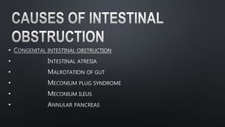 INTESTINAL OBSTRUCTION.Child Health Nursing.pptx