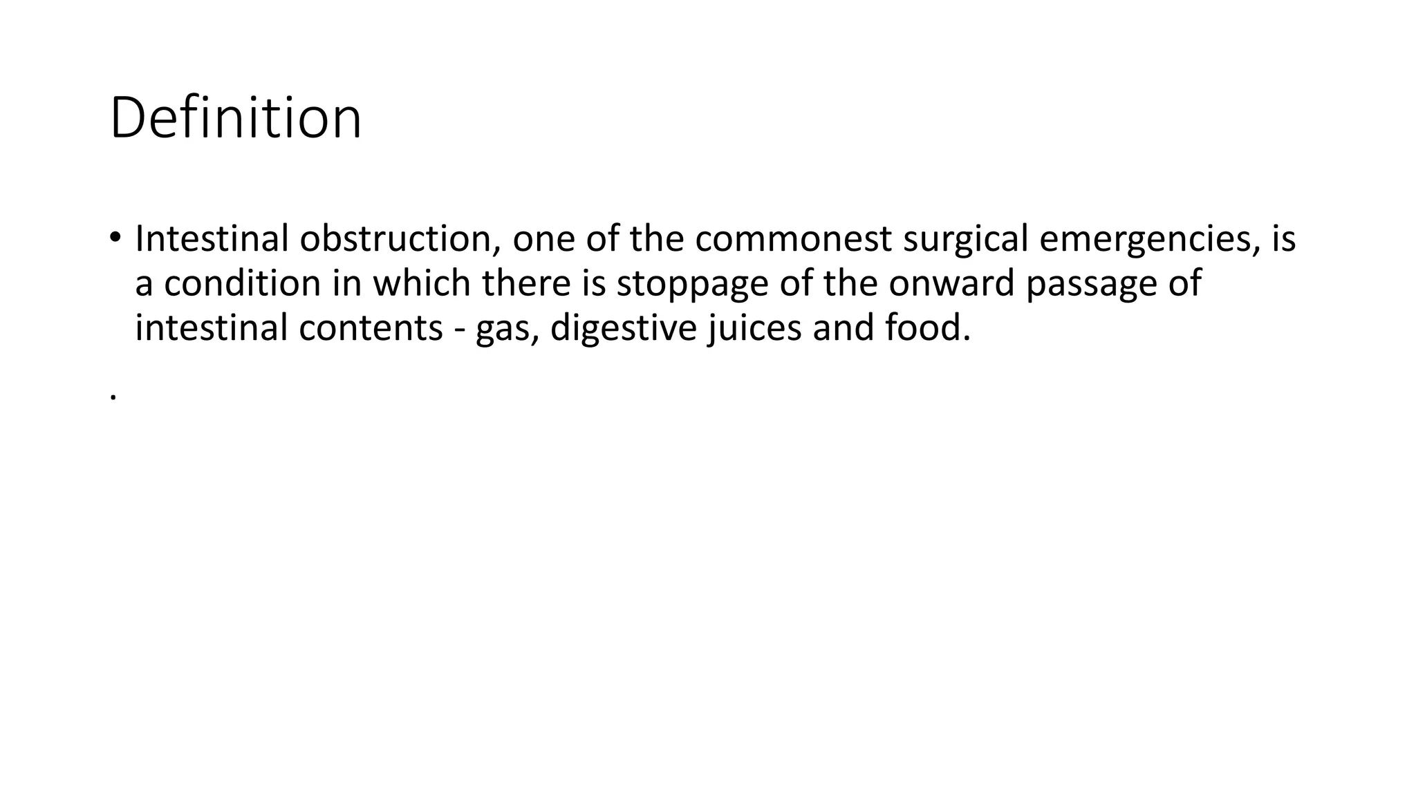 Intestinal Obstruction .pptx