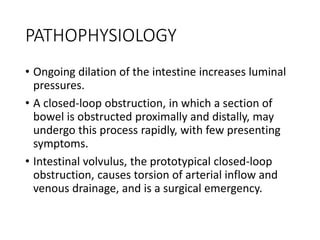 intestinal obstruction in the Intestine.pptx | Digestive Disorders ...