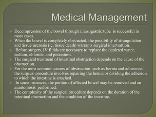 Intestinal obstruction surgery adult health nursing.pptx