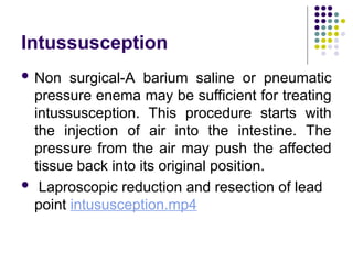 INTESTINAL OBSTRUCTION and its management .ppt