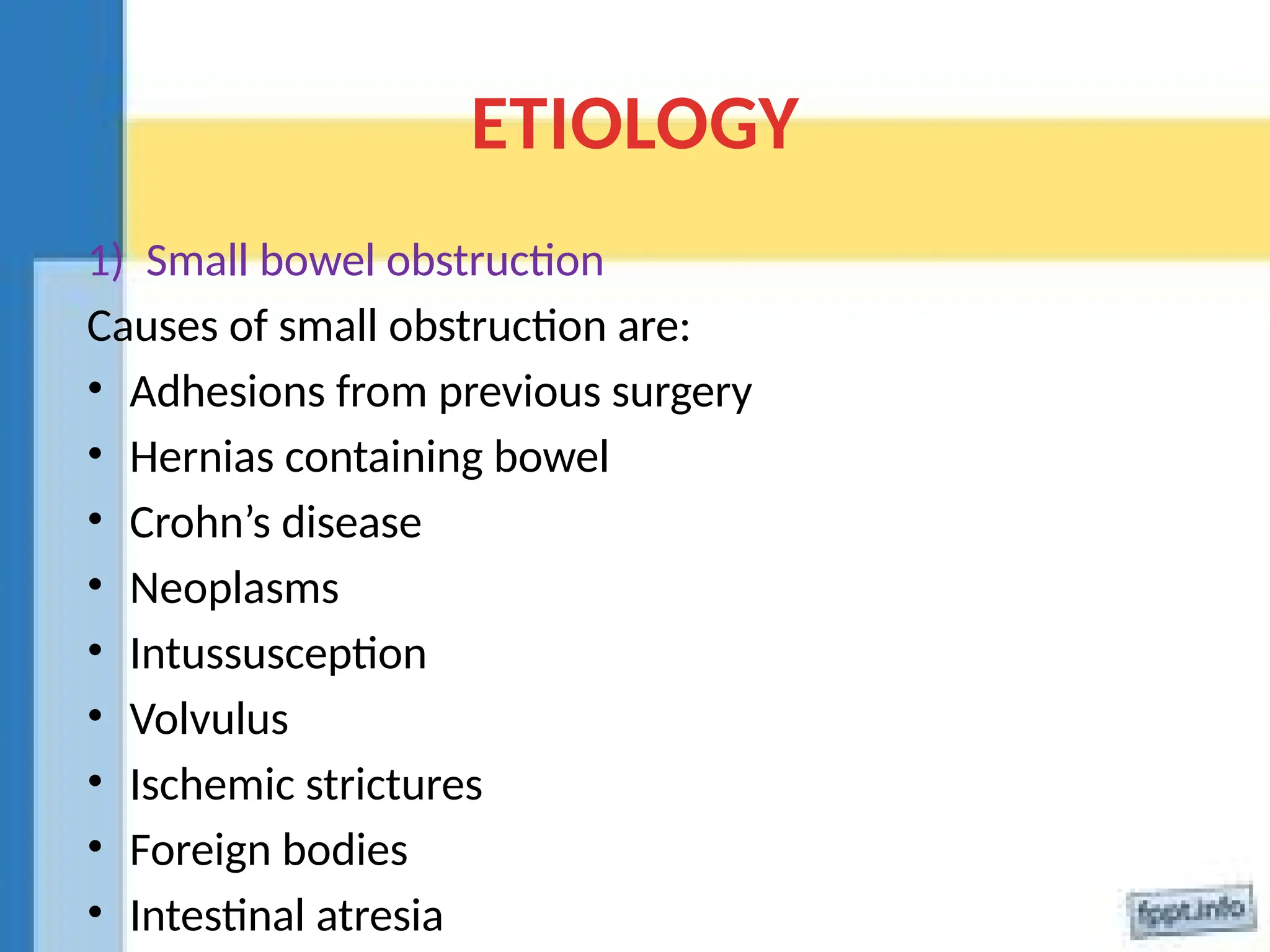 INTESTINAL OBSTRUCTION.pptxjkkhhhhhjjkjy | PPTX