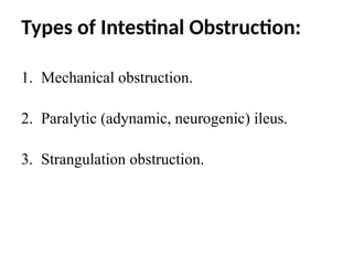 intestinal obstruction by Dr.Raafat AL-Awadhi.pptx | Digestive ...