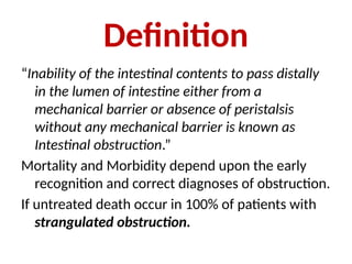 Intestinal Obstruction presentation - .pptx
