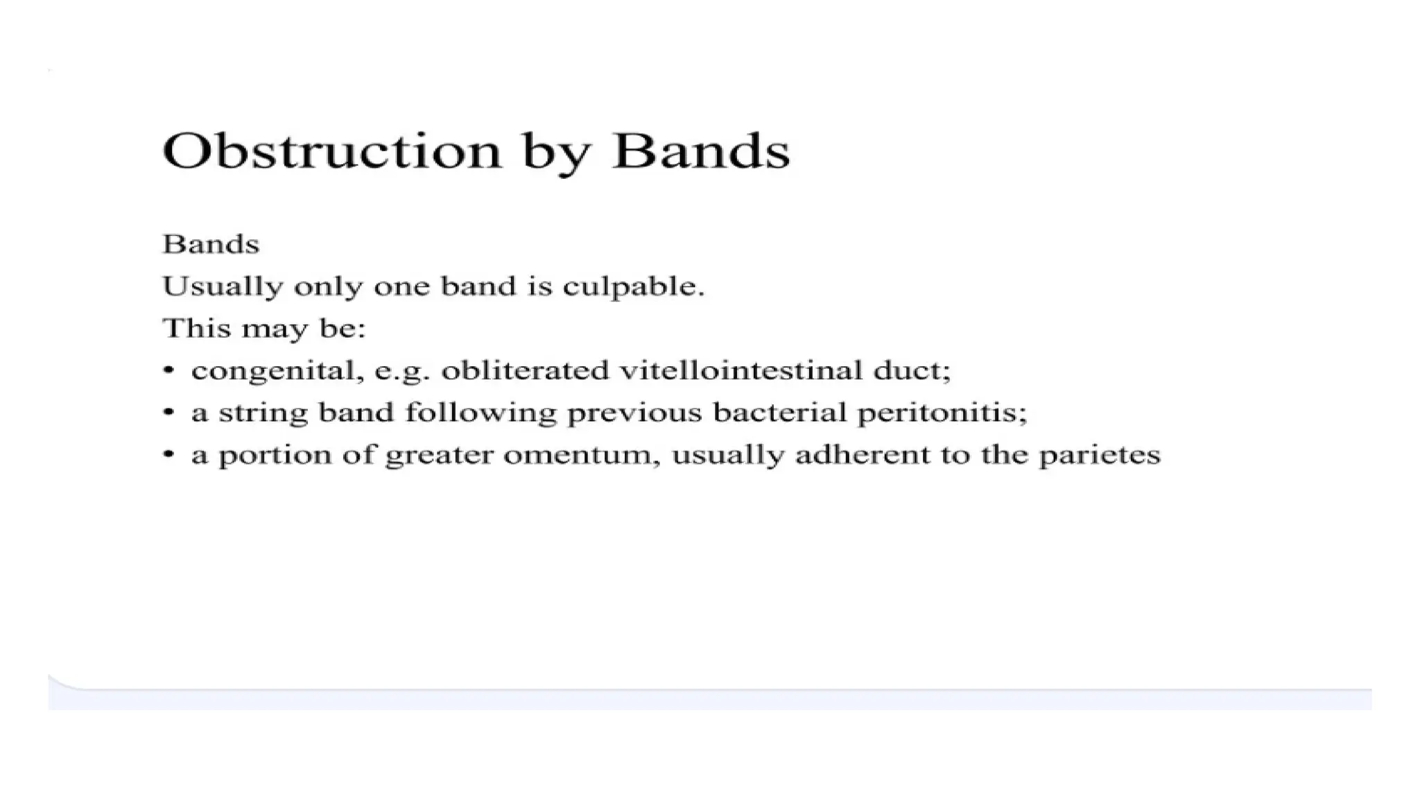 INTESTINAL OBSTRUCTION - a wholesome powerpoint for mbbs graduate ...