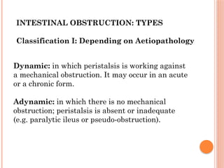 intestinalobstruction-new laksh 2.pptx new | PPTX