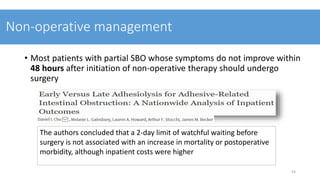 Management of Intestinal Obstruction-Yonas.pptx