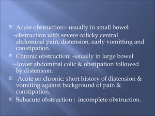 intestinal obstruction surgery general .ppt
