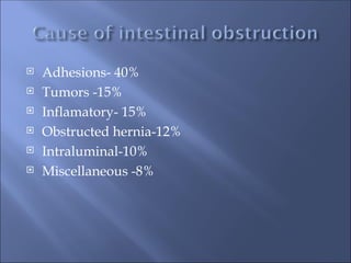 intestinal obstruction surgery general .ppt